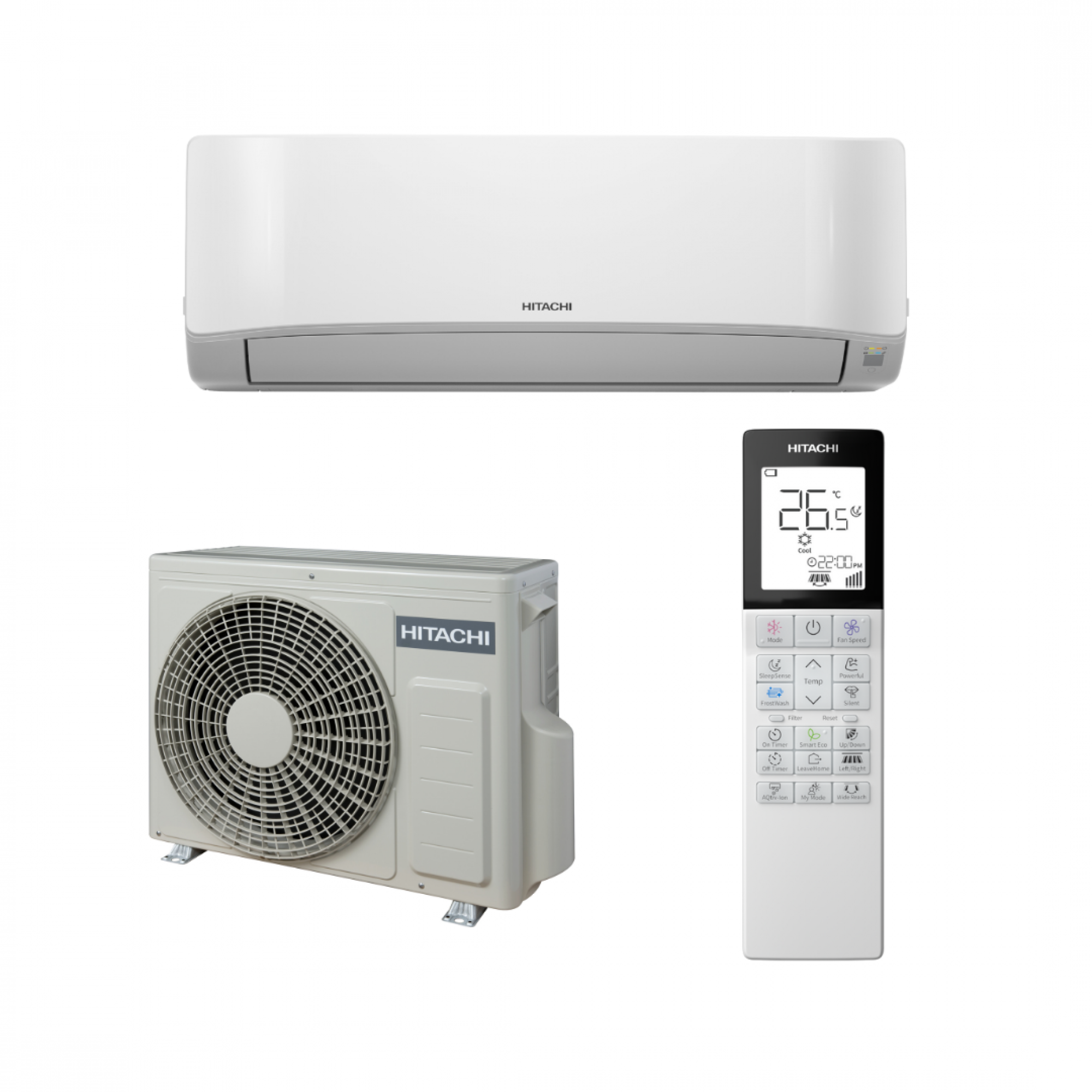 Aparat de aer conditionat HITACHI airHome 400, 9000 btu - RAK-DJ25PHAE ...